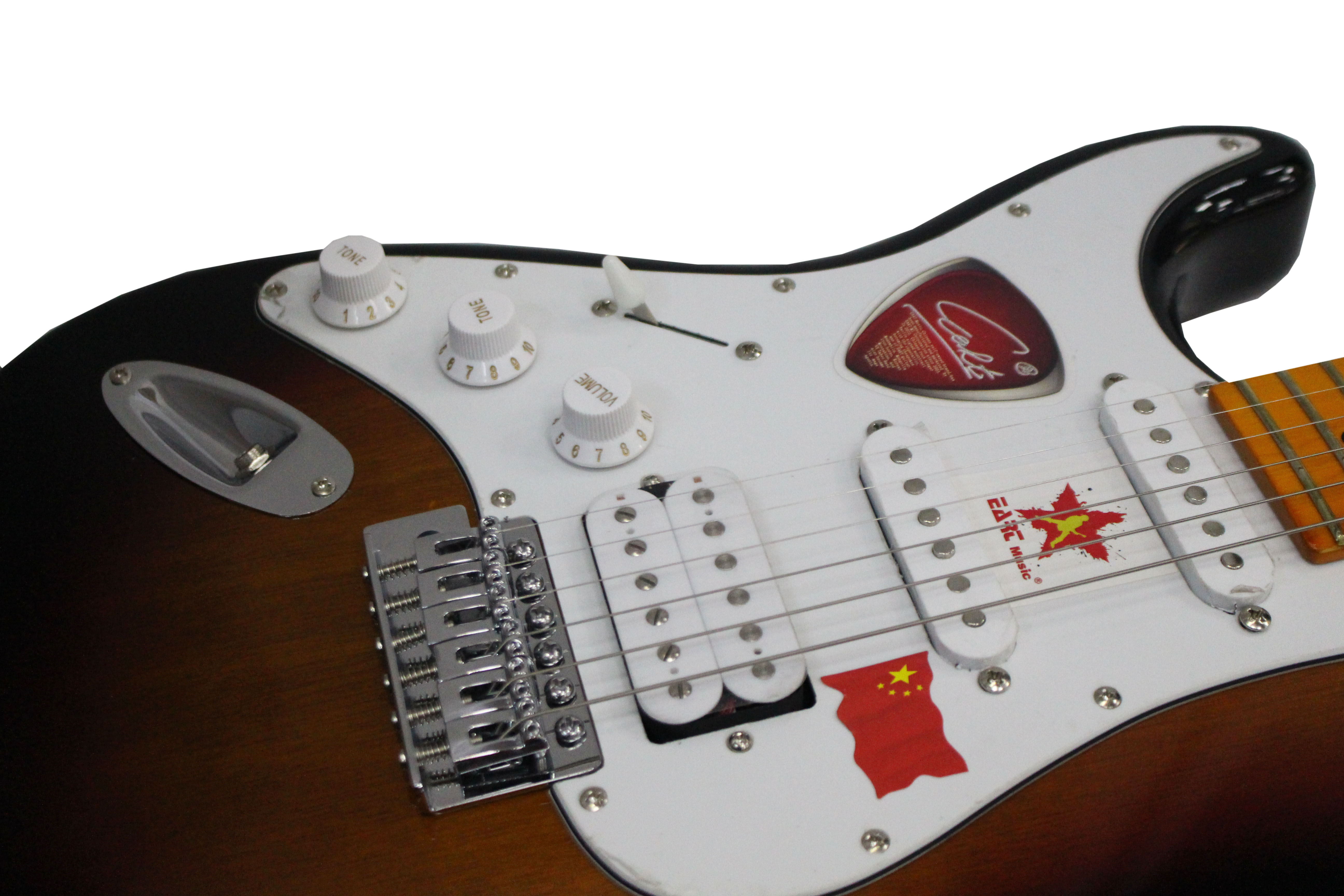 EART AL-112 LH SB Электрогитара ЛЕВОРУКАЯ стратокастер SSH Sunburst ...